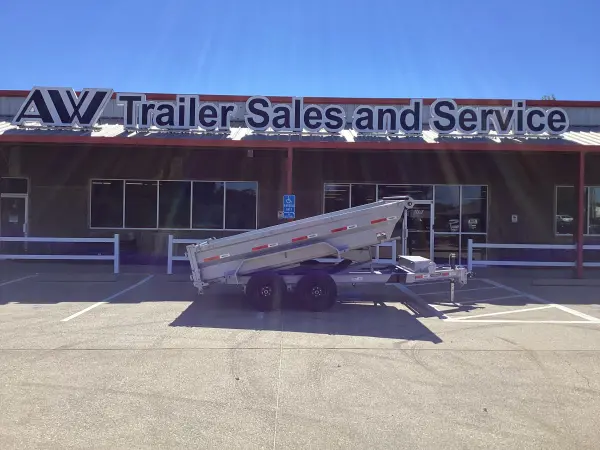 6'X12' Dura Haul Dump Trailer Stock #009404 | AW Trailer Sales